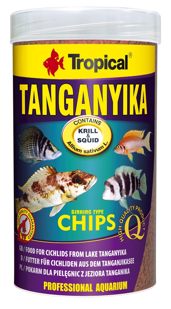 Tropical Tanganyika Chips 250 ml - Granulat & Pellets - Zoo-1 Norge AS
